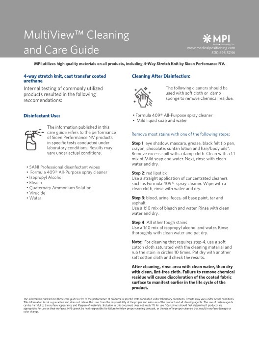 MultiView® - MedicalPositioning